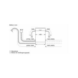 Bosch Einbaugeschirrspüler SPI2HKS42E