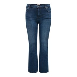 Only Carmakoma Jeans 'CARWILLY' Damen Gr&ouml;&szlig;e 32/34 blau