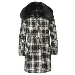 KOROSHI Winter Coat female size L Black / White
