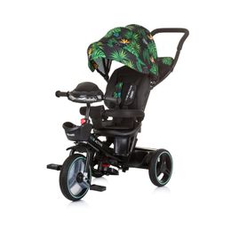 Chipolino Tricycle Dreirad Be Active 2 in 1 Sitz drehbar Musik Licht drehbar gr&uuml;n