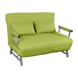 Vcm Schlafsofa Polyester-Stoff Ma&szlig;e H. 95 x B. 127 x T. 78 cm Sofa mit Schlaffunktion Schlafsofa - Kolino