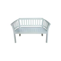 Sedex Gartenbank Veronica 2er Sitz wei&szlig; gewischt