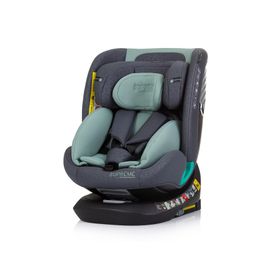 Chipolino i-Size Kindersitz Supreme (40-150 cm) verstellbar 360&deg; drehbar Isofix gr&uuml;n