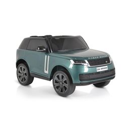 Moni Kinder Elektroauto Range Rover SUV metallic Fernbedienung Gurt EVA-Reifen gr&uuml;n
