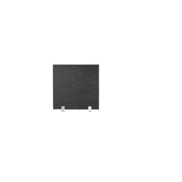 Schreibtisch-Set desktopz Standfuss Farbe: anthrazit, Gr&ouml;&szlig;e: 50x50x1cm
