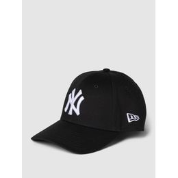 New Era Basecap mit Motiv- und Logo-Stitching