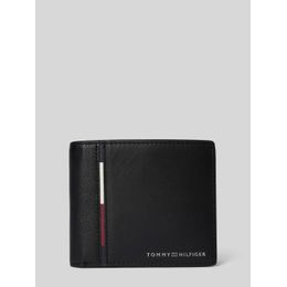 Tommy Hilfiger Portemonnaie aus Nappaleder mit Label-Detail