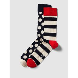 Happy Socks Socken mit Allover-Muster im 2er-Pack Modell 'Classic Big Dot'