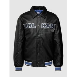 Karl Kani Jacke in Leder-Optik