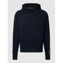 Tommy Hilfiger Hoodie mit Känguru-Tasche und Logo-Streifen