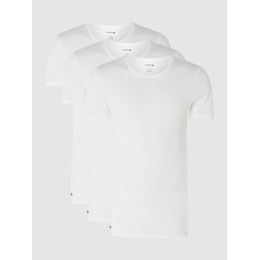 Lacoste Slim Fit T-Shirt aus Baumwolle im 3er-Pack