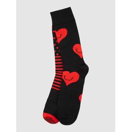 Happy Socks Socken mit Stretch-Anteil im 2er-Pack