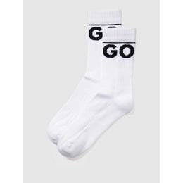 Hugo Socken mit Label-Stitching im 2er-Pack