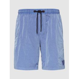 Guess Badehose mit Label-Applikation