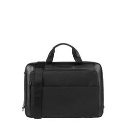 Porsche Design Laptoptasche mit Lederbesatz