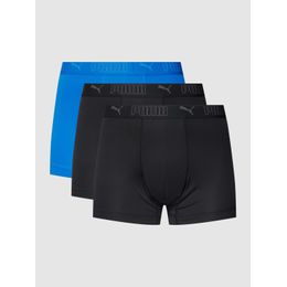 Puma Trunks mit Logo-Bund im 3er-Pack