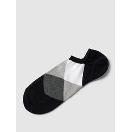 Burlington Sneakersocken mit Karomuster Modell 'Clyde'