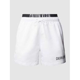 Calvin Klein Underwear Badehose mit elastischem Label-Bund