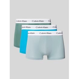 Calvin Klein Underwear Trunks mit elastischem Logo-Bund im 3er-Pack