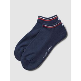 Tommy Hilfiger Sneakersocken mit Kontraststreifen im 2er-Pack