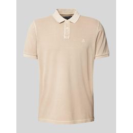 Marc O'Polo Poloshirt mit Label-Stitching