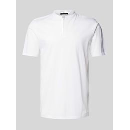 Drykorn Poloshirt in unifarbenem Design Modell 'Louis'