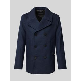 Marc O'Polo Regular Fit Cabanjacke aus italienischem Schurwolle-Mix