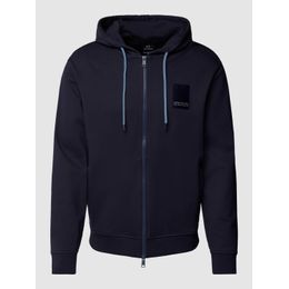 Armani Exchange Sweatjacke mit Zweiwege-Reißverschluss