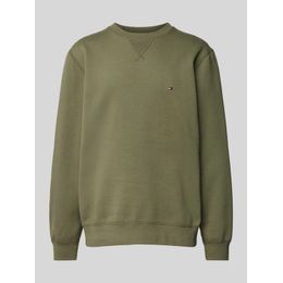 Tommy Hilfiger Sweatshirt mit Label-Stitching