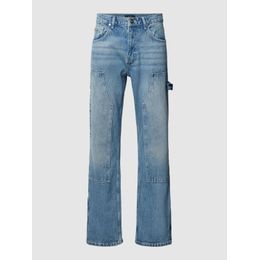 EIGHTYFIVE Regular Fit Jeans mit Hammerschlaufe