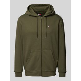 Tommy Jeans Regular Fit Sweatjacke mit Kapuze