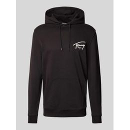 Tommy Jeans Regular Fit Hoodie mit Label-Print