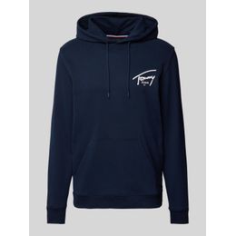 Tommy Jeans Regular Fit Hoodie mit Label-Print