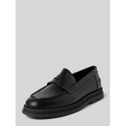 Hugo Penny-Loafer aus Leder mit Label-Details Modell 'Chaol'