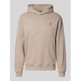 Calvin Klein Jeans Hoodie mit Logo-Print und Känguru-Tasche