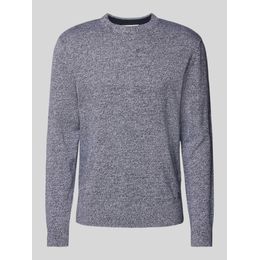 Tom Tailor Denim Regular Fit Strickpullover mit Rundhalsausschnitt