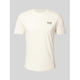 EA7 Emporio Armani T-Shirt mit Label-Print