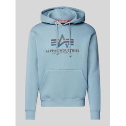 Alpha Industries Hoodie mit Label-Print