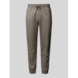 JOOP! Regular Fit Sweatpants mit Kontraststreifen Modell 'Tivon'