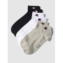 Champion Sneakersocken mit Label-Print im 6er-Pack