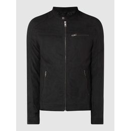 Jack & Jones Jacke mit Biker-Look Modell 'Rocky'