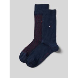 Tommy Hilfiger Socken mit Label-Detail im 2er-Pack