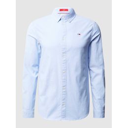 Tommy Jeans Slim Fit Freizeithemd aus Oxford