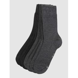 s.Oliver RED LABEL Socken mit elastischem Rippenbündchen im 6er-Pack