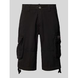 Alpha Industries Regular Fit Cargoshorts mit Tunnelzügen Modell 'JET SHORT'