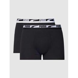 Puma Trunks mit Label-Details im 2er-Pack