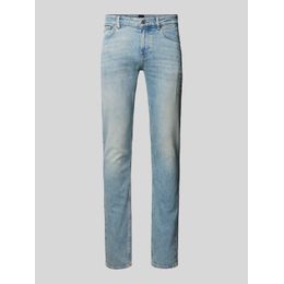 BOSS Orange Slim Fit Jeans im Destroyed-Look Modell 'Delaware'