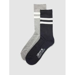 Levi's Socken mit Kontraststreifen im 2er-Pack Modell 'SPORT STRIPE'