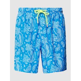 Mc2 Saint Barth Badehose mit Allover-Print Modell 'LIGHTING'