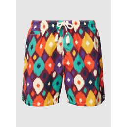 Mc2 Saint Barth Badehose mit Allover-Muster Modell 'CAPRESE'